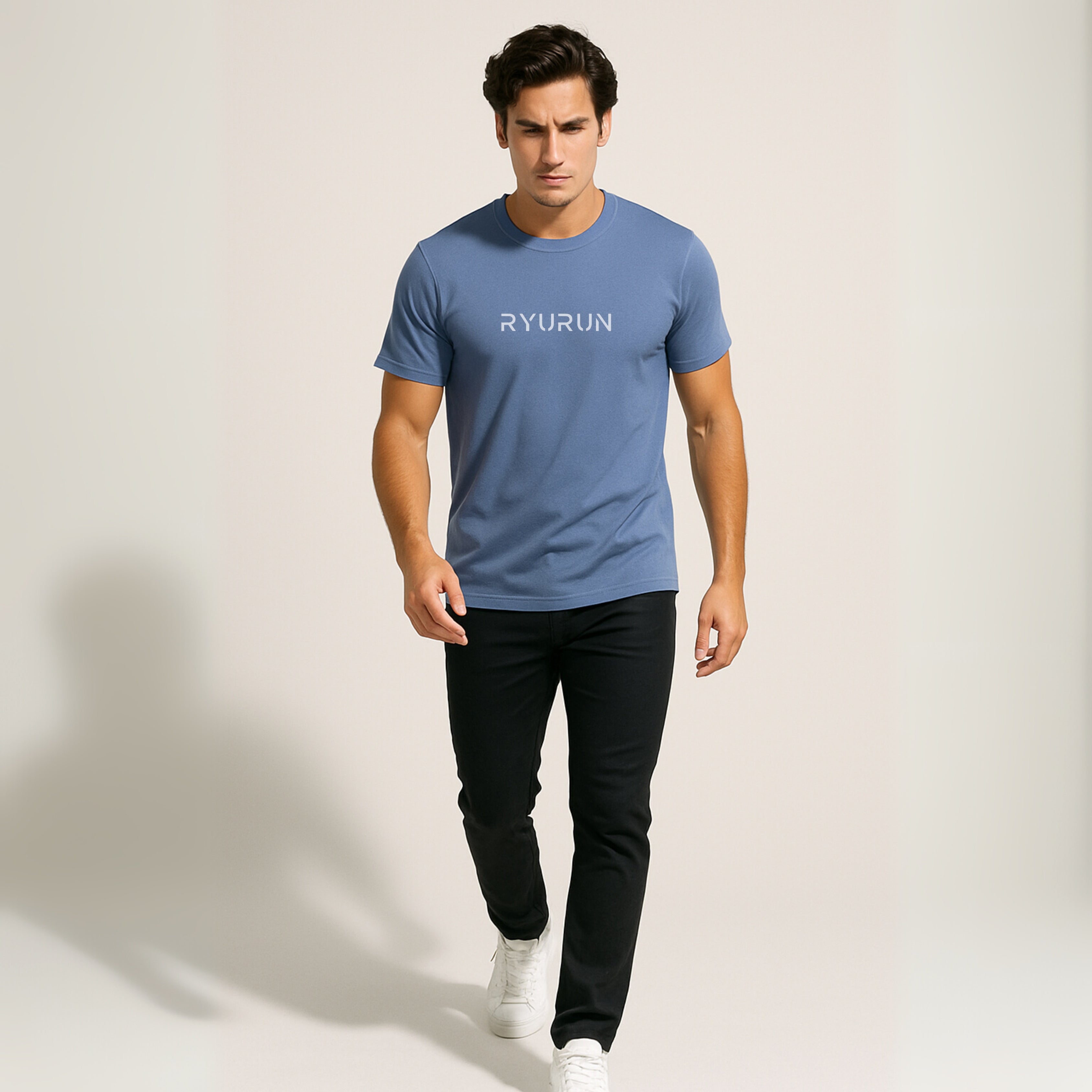 Buy RYURUN Lilac Sports T-Shirt Men | Stylish & Performance Fit – Ryurun